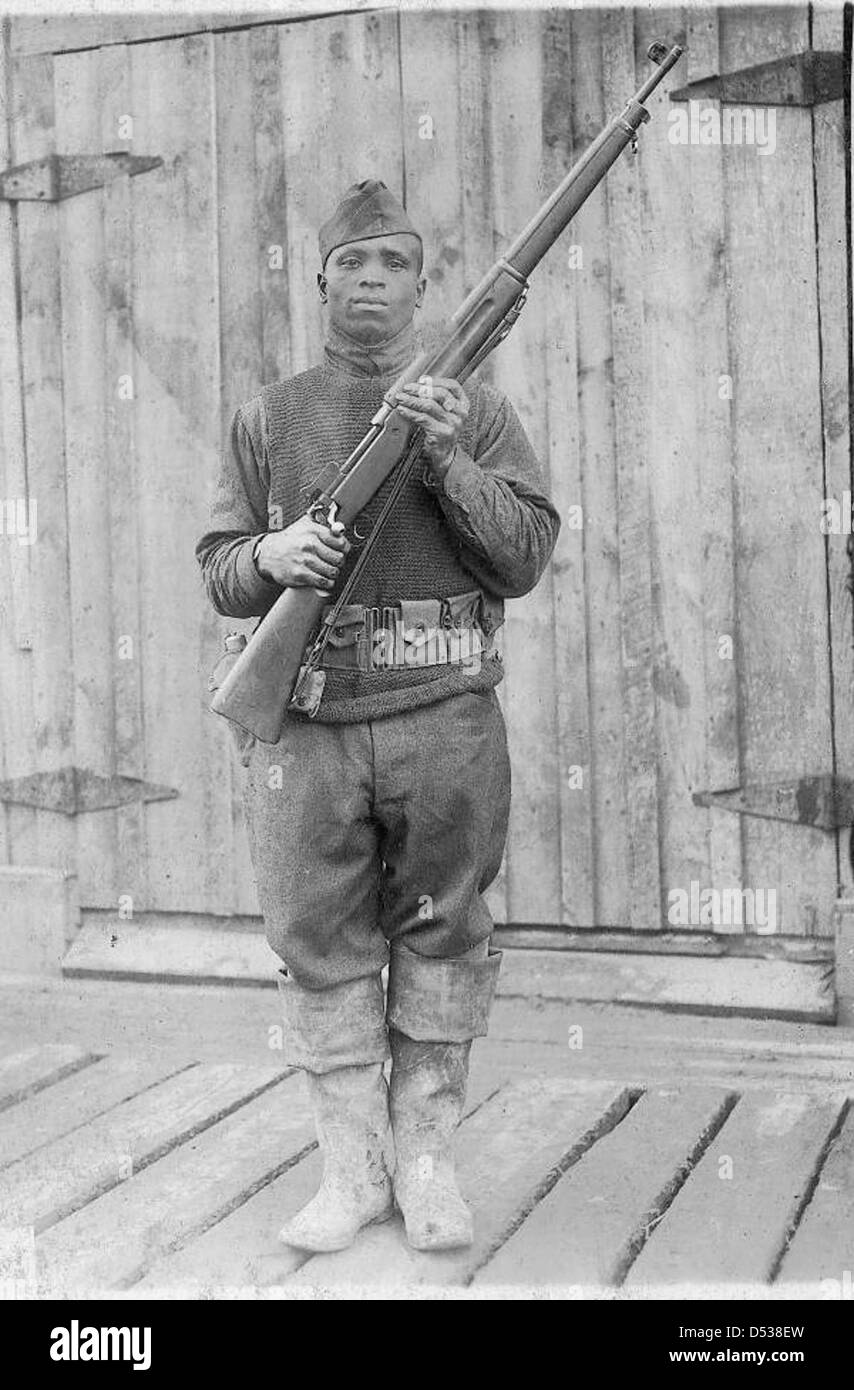 African american soldiers wwi hi-res stock photography and images - Alamy