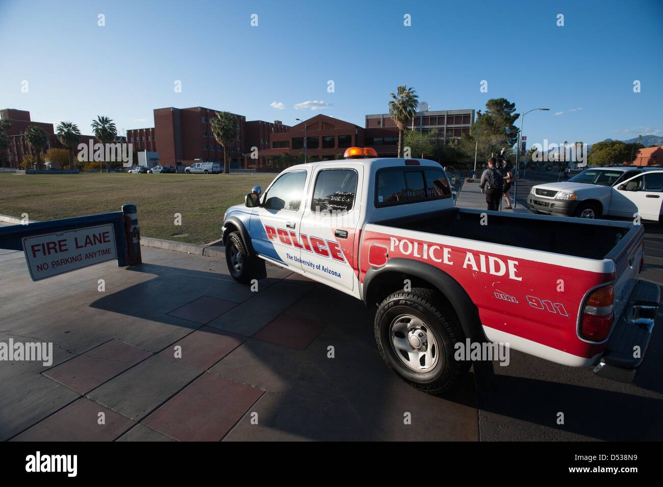 Tucson, Arizona, USA. 22nd March 2013. University of Arizona Police and ...
