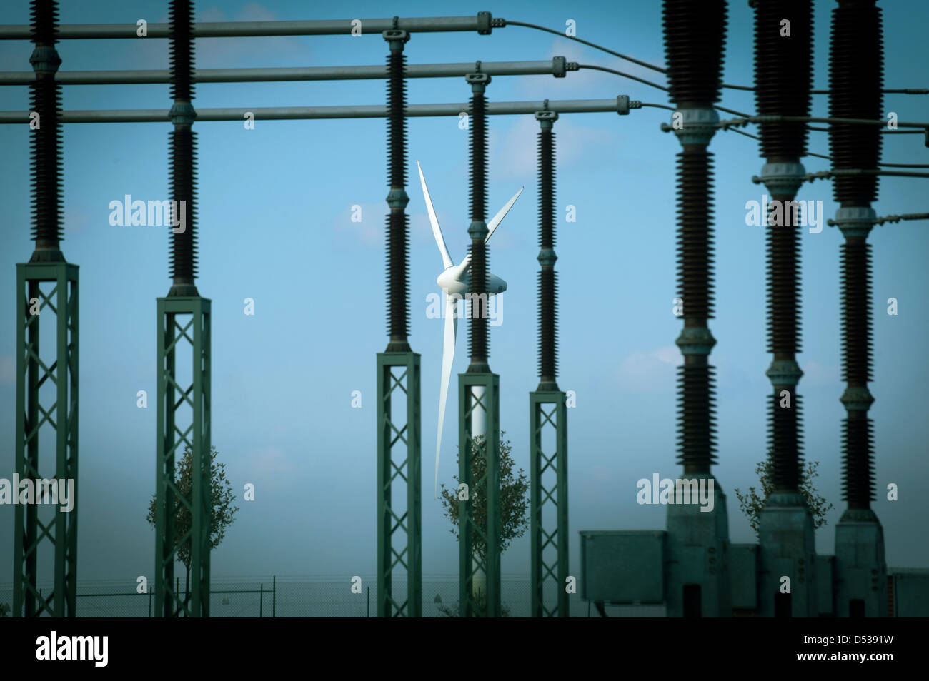 Western power distribution substation hi-res stock photography and ...