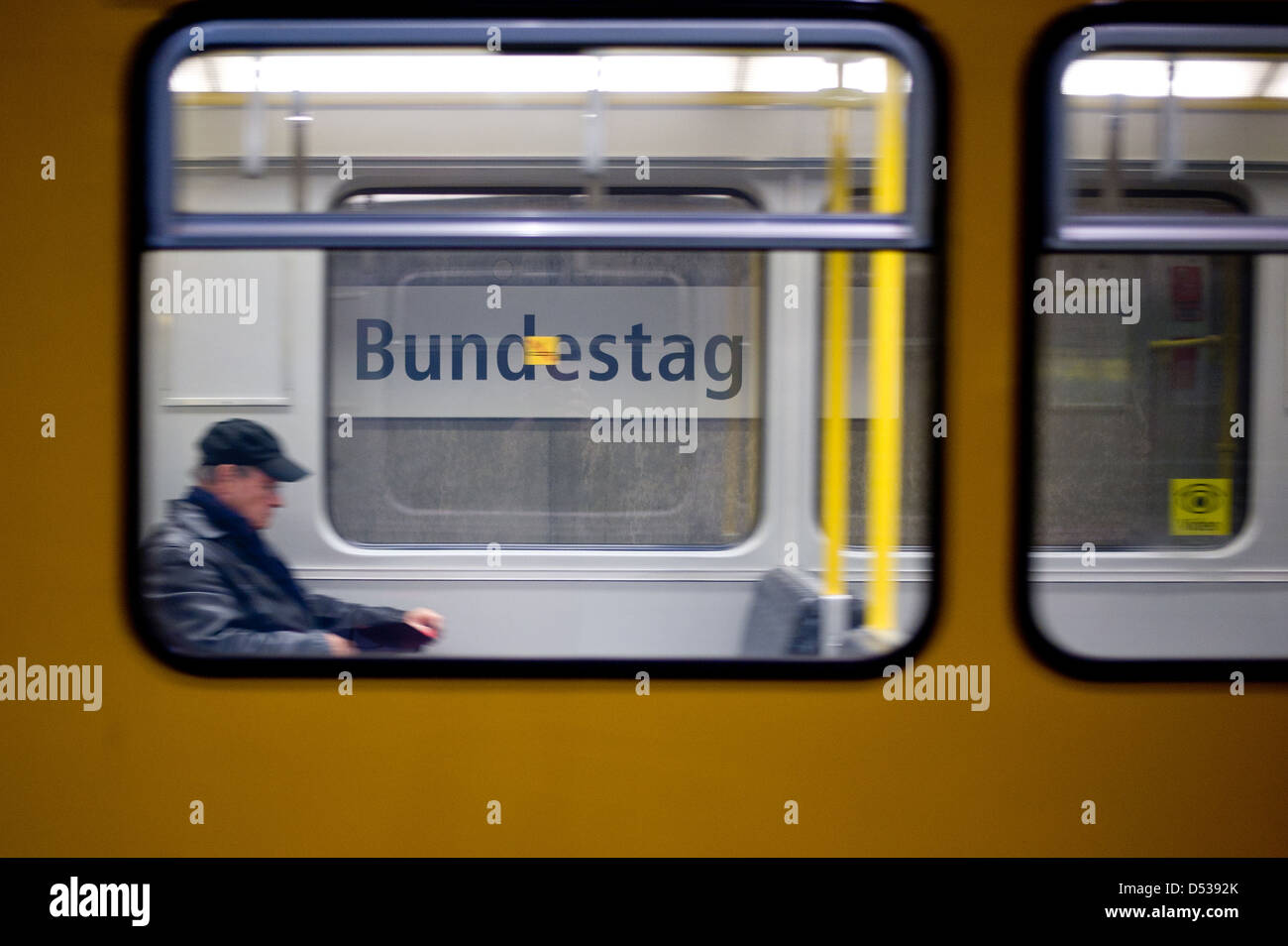 Berlin germany subway train racing hi-res stock photography and images ...
