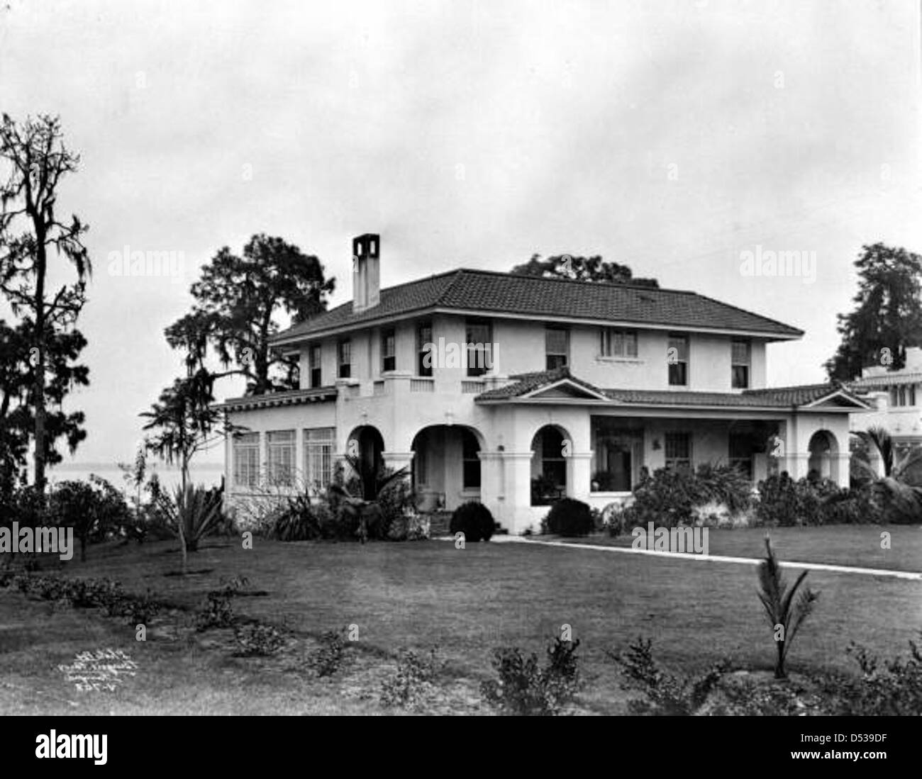 Florida historic house Black and White Stock Photos & Images - Alamy