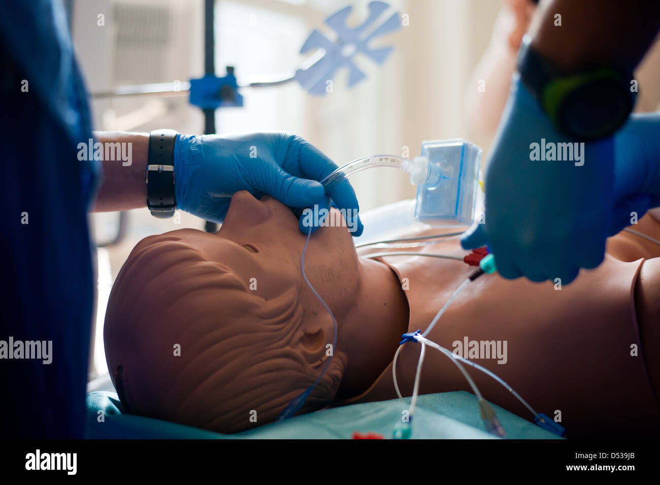 Medical simulation student hi-res stock photography and images - Alamy