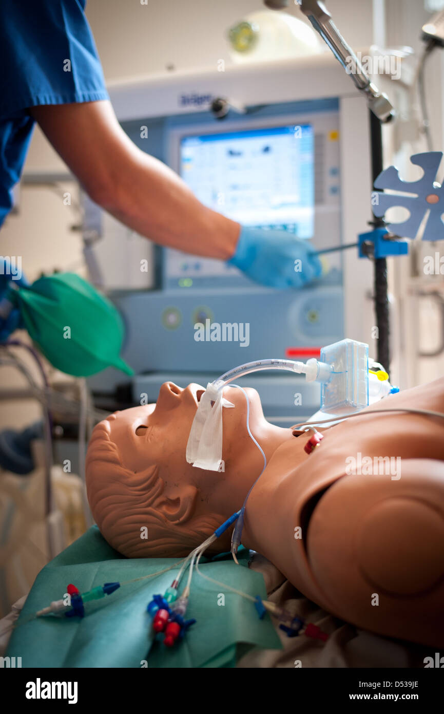 Medical simulation student hi-res stock photography and images - Alamy