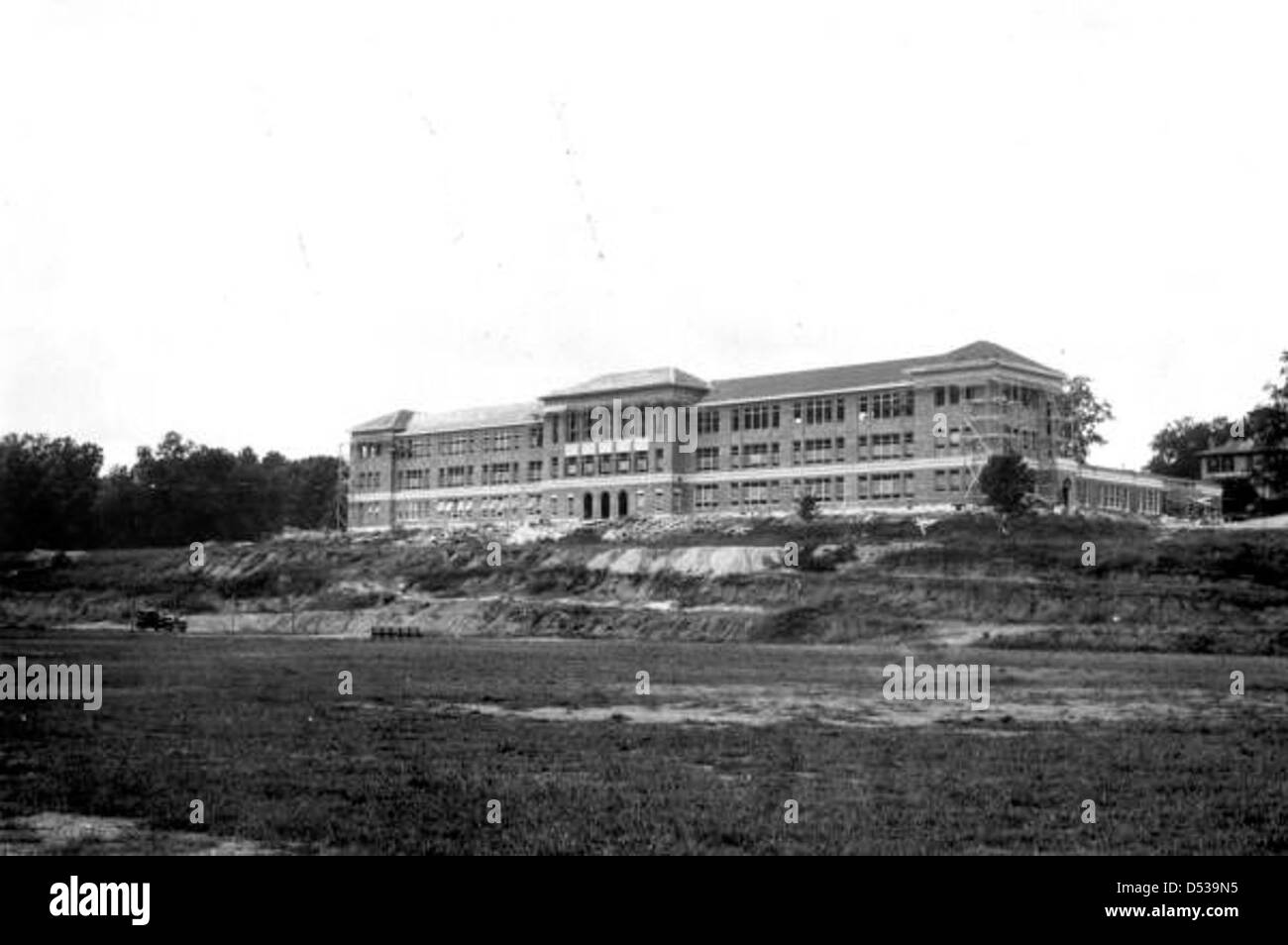Leon High School during construction: Tallahassee, Florida Stock Photo ...