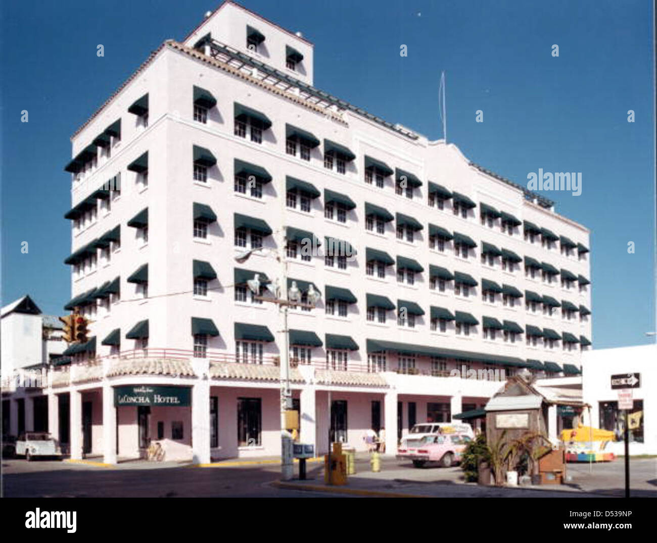 The La Concha Hotel in Key West, Florida, captured in the 1920s, is a ...