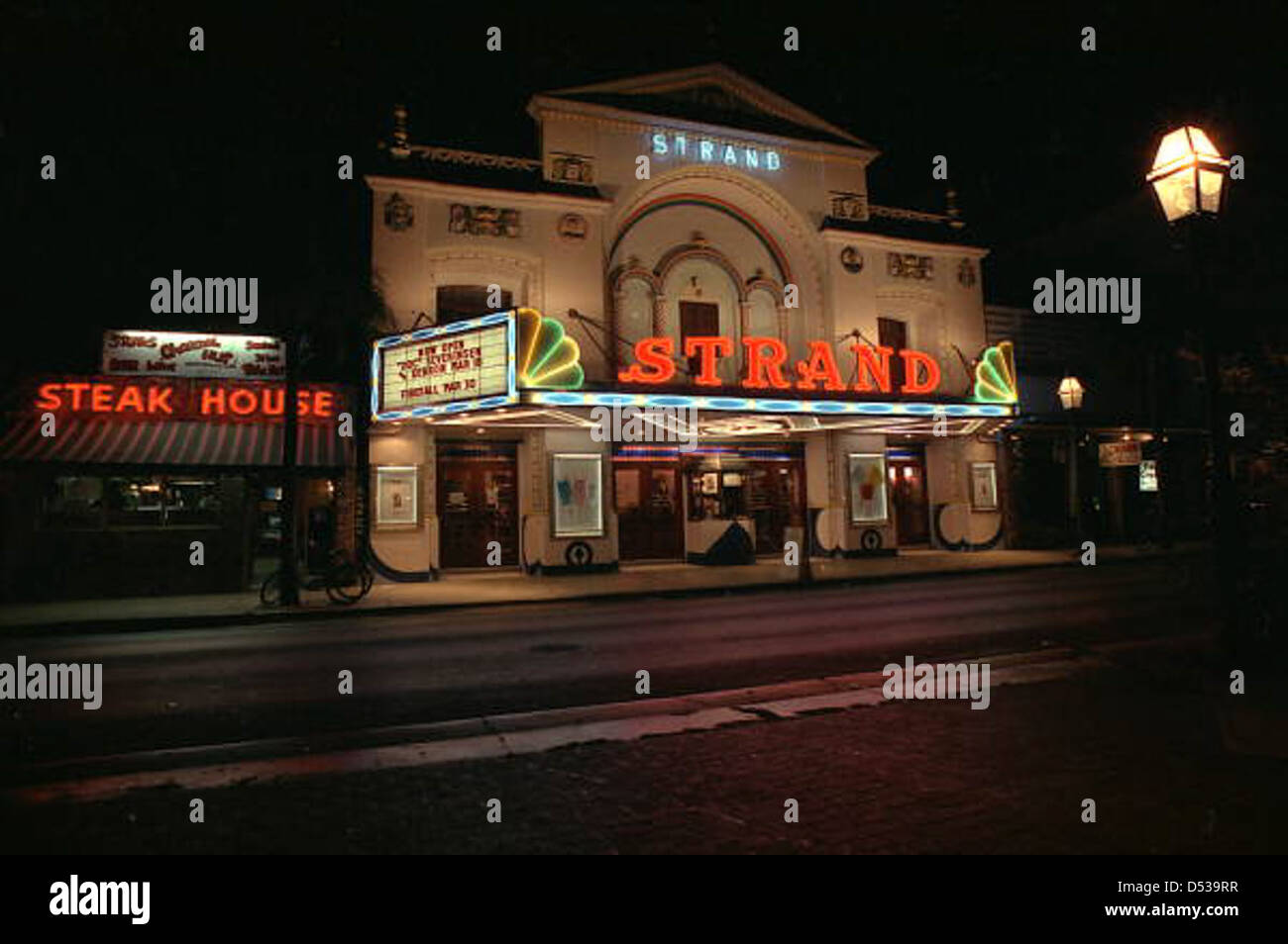 The Strand Theatre in Key West, Florida, in the 1980s, is depicted in ...