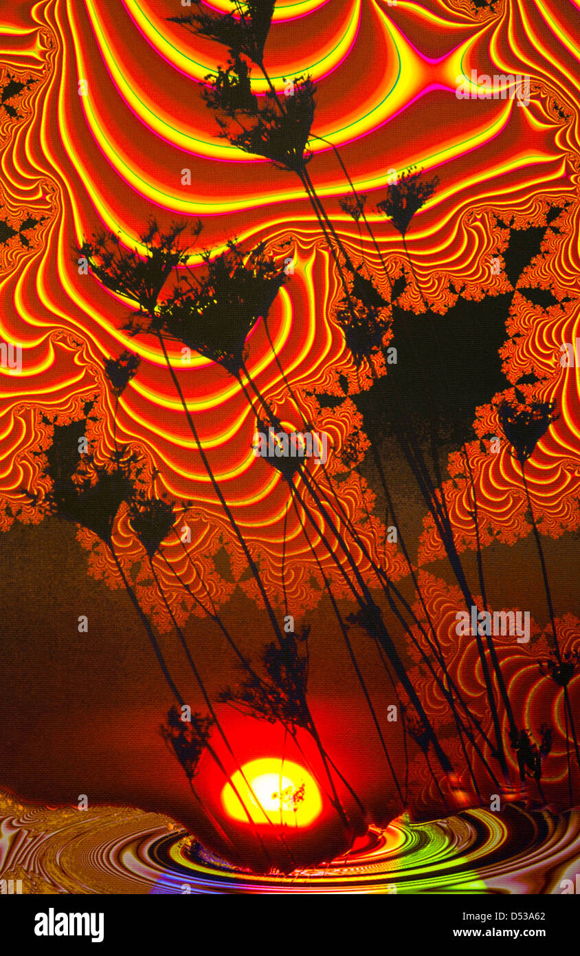 Transition Photoshop Digital Art by Anthony Green Stock Photo - Alamy