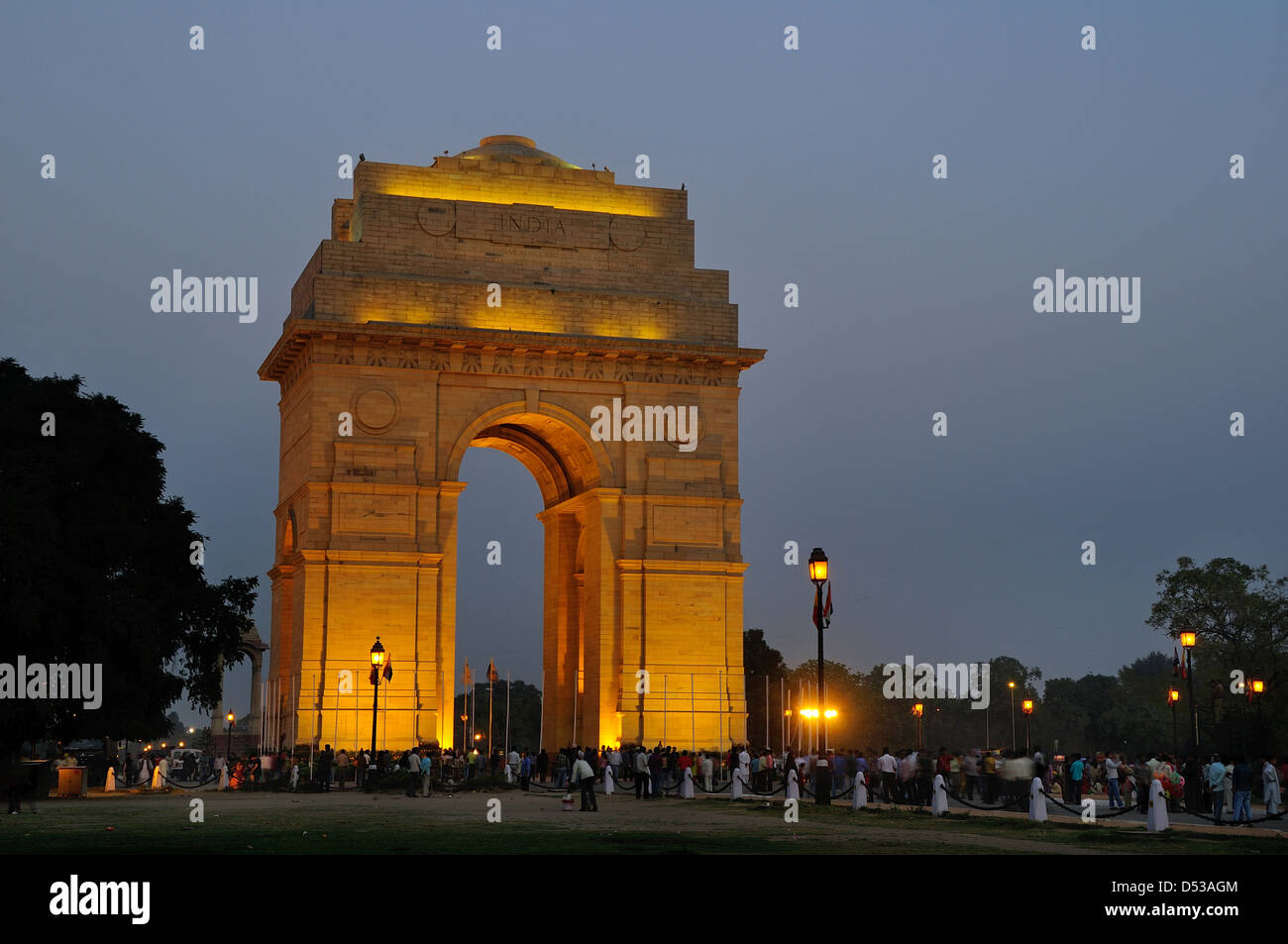 Delhi india gate hi-res stock photography and images - Alamy