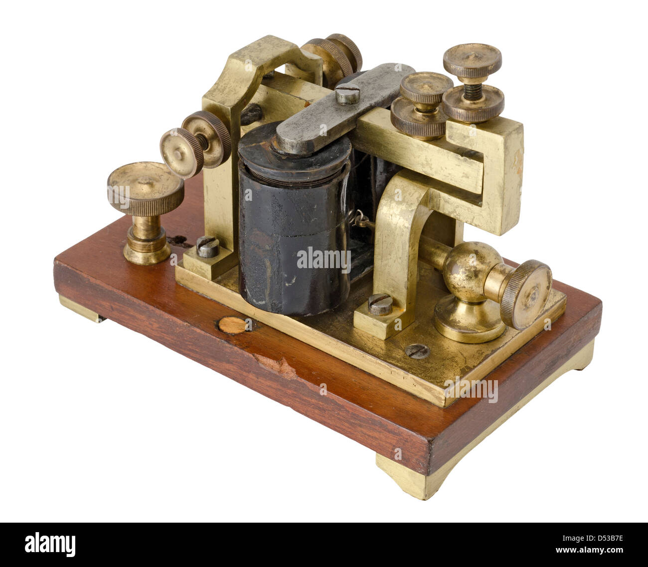 Old telegram machine hi-res stock photography and images - Alamy