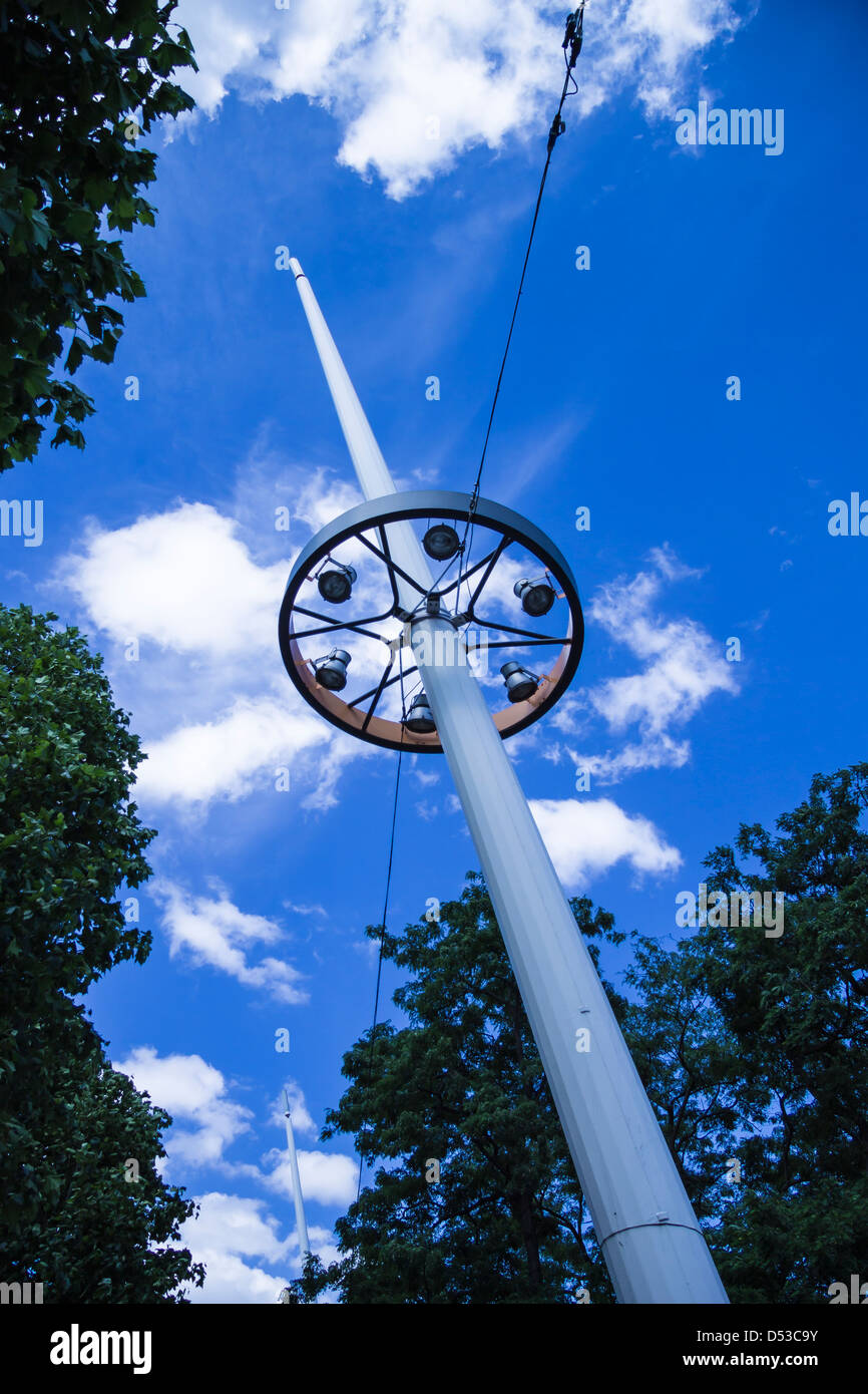 Lighting Pole London England Stock Photo - Alamy