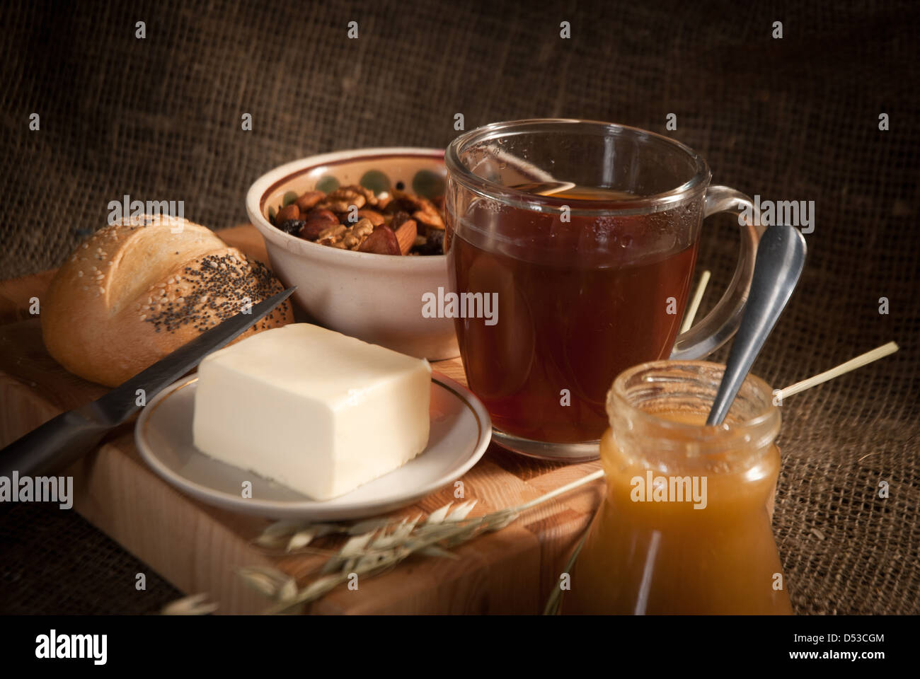 Tea and cereals food bake hi-res stock photography and images - Alamy