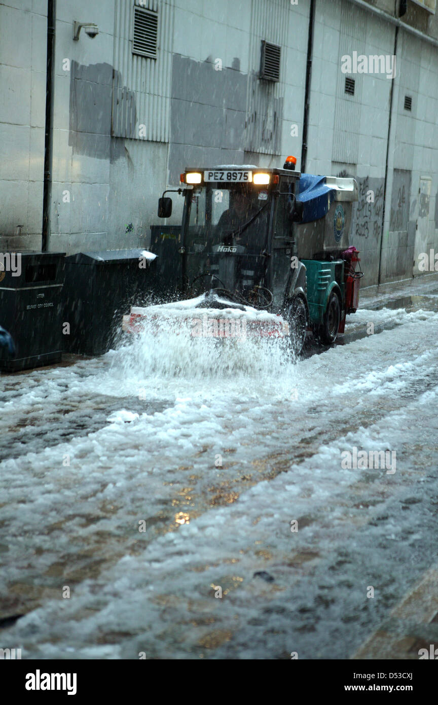 Belfast winter daytime hi-res stock photography and images - Alamy