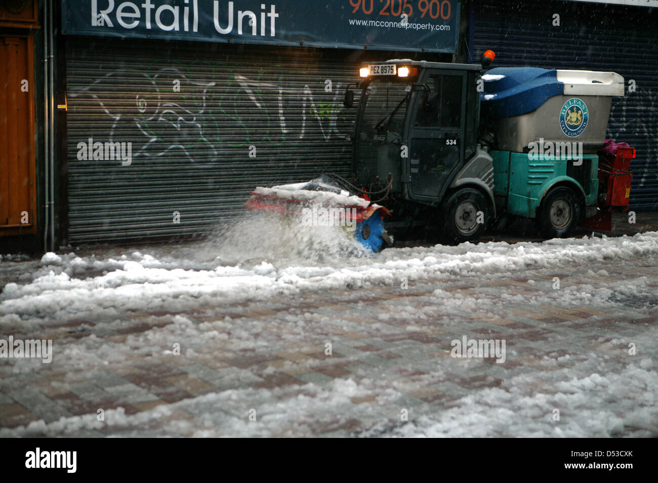 Belfast winter daytime hi-res stock photography and images - Alamy