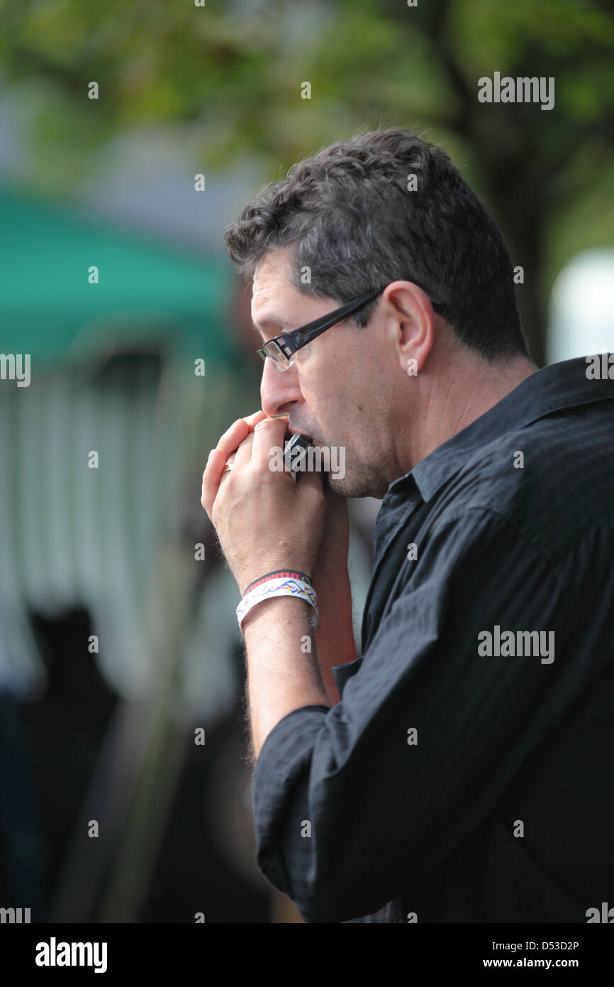 Didmarton Bluegrass Music Festival, Gloucestershire UK Stock Photo - Alamy