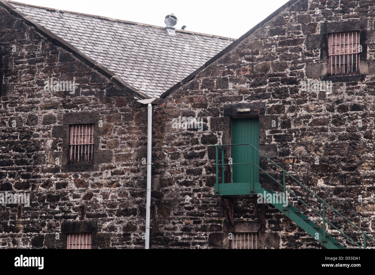 Whisky distillery exteriors with bonded warehouse Stock Photo - Alamy