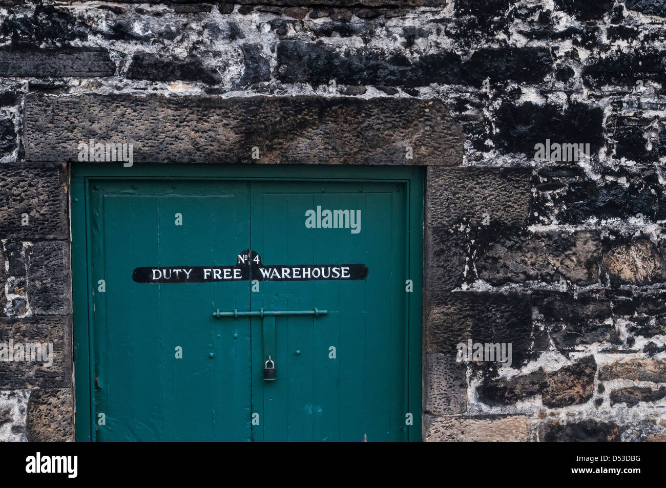 Whisky distillery exteriors with bonded warehouse Stock Photo - Alamy