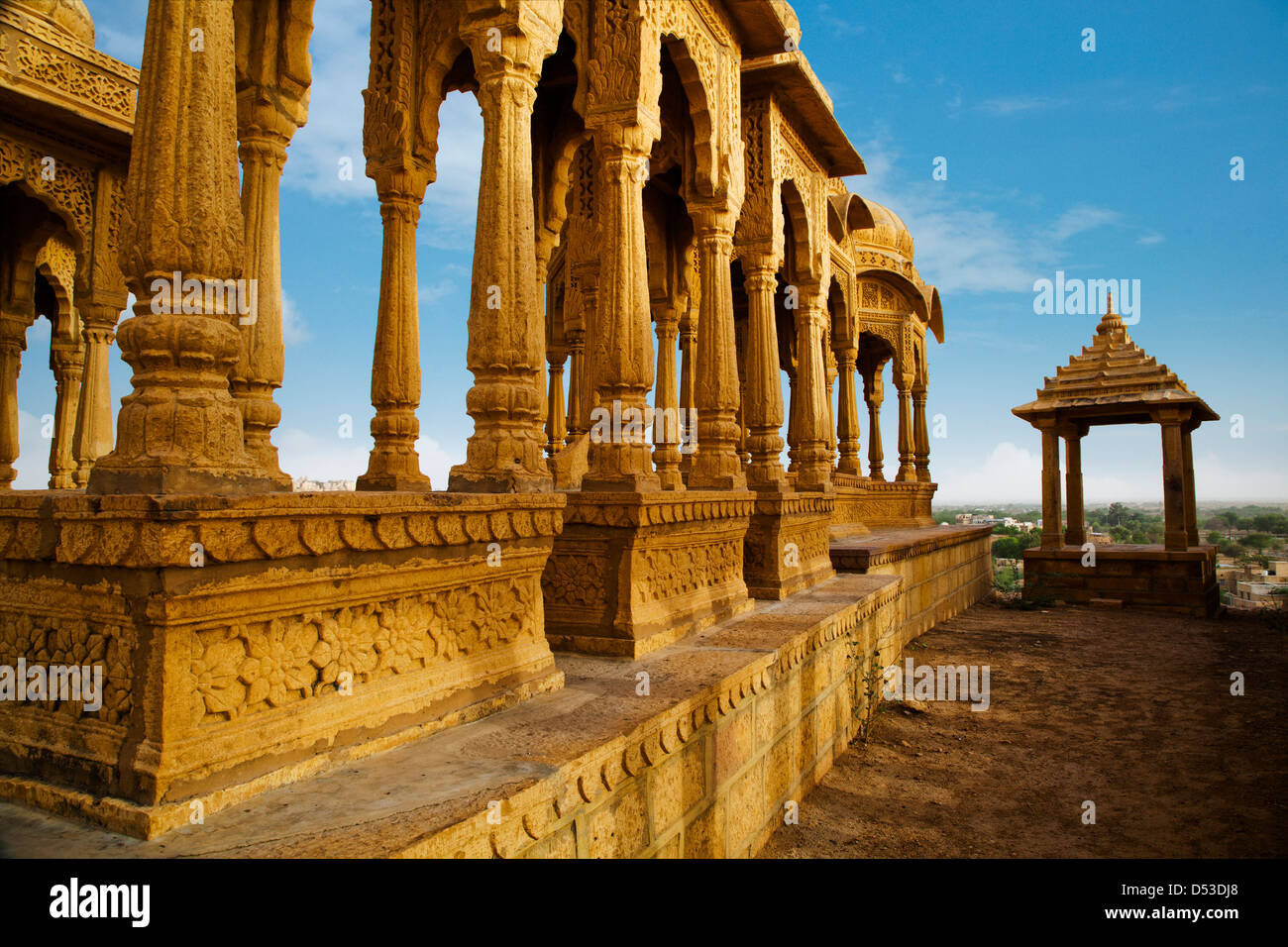 Architectural detail of a fort, Jaisalmer Fort, Jaisalmer, Rajasthan, India Stock Photo - Alamy