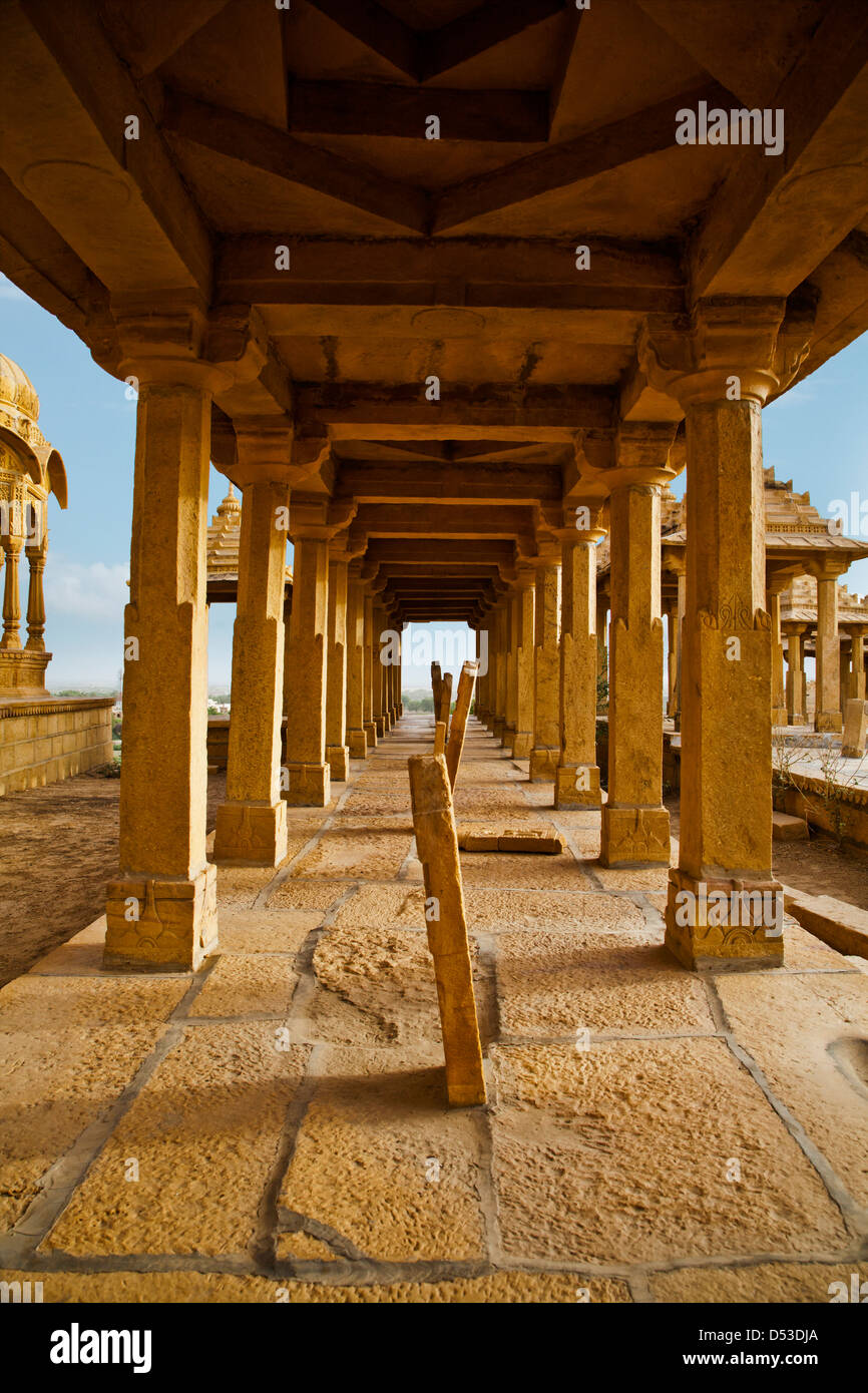 Architectural detail of a fort, Jaisalmer Fort, Jaisalmer, Rajasthan ...
