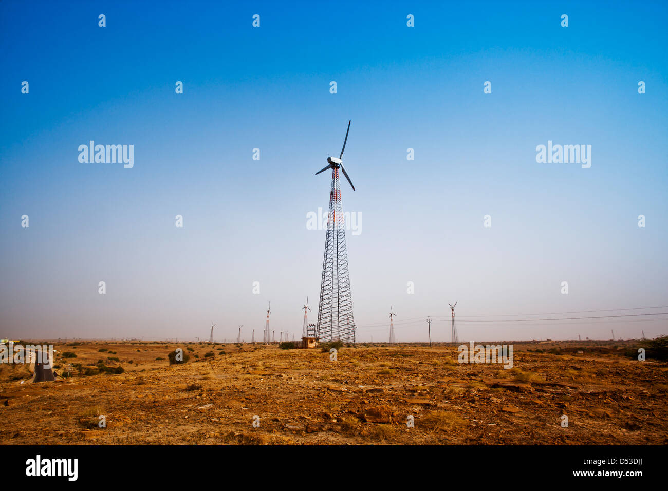 India wind turbines hi-res stock photography and images - Alamy