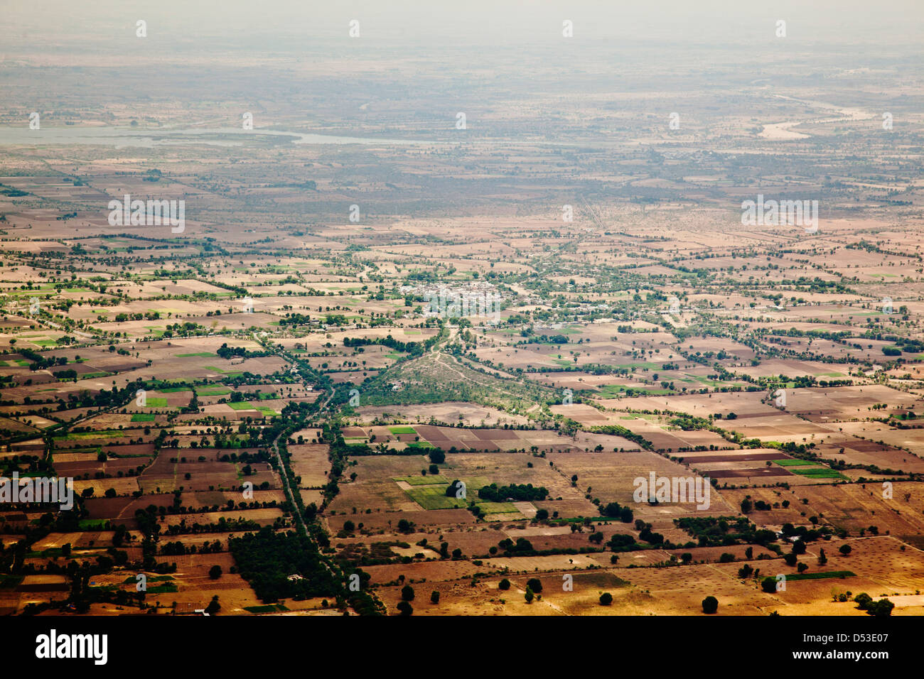 Panoramic view of a landscape, Anadara Point, Mount Abu, Sirohi ...