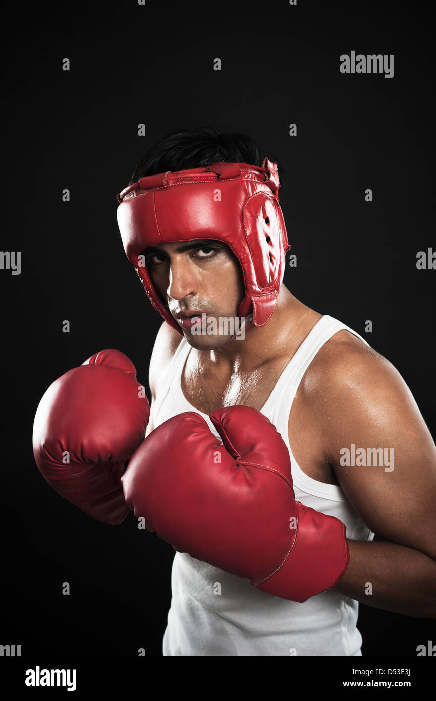 Indian man boxer boxing sports hi-res stock photography and images - Alamy