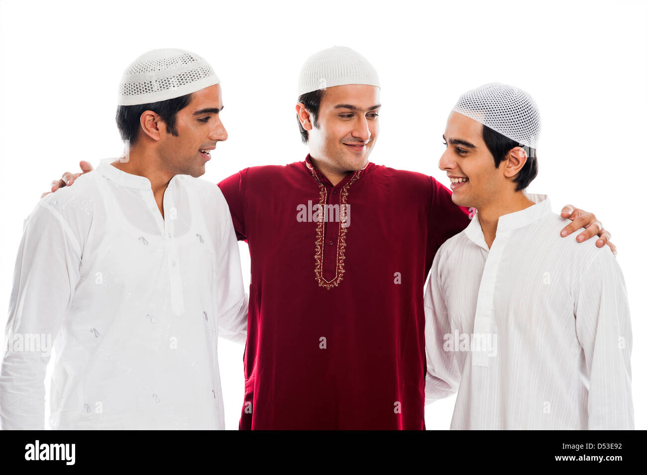 Muslim Men Greeting Other High Resolution Stock Photography and Images ...