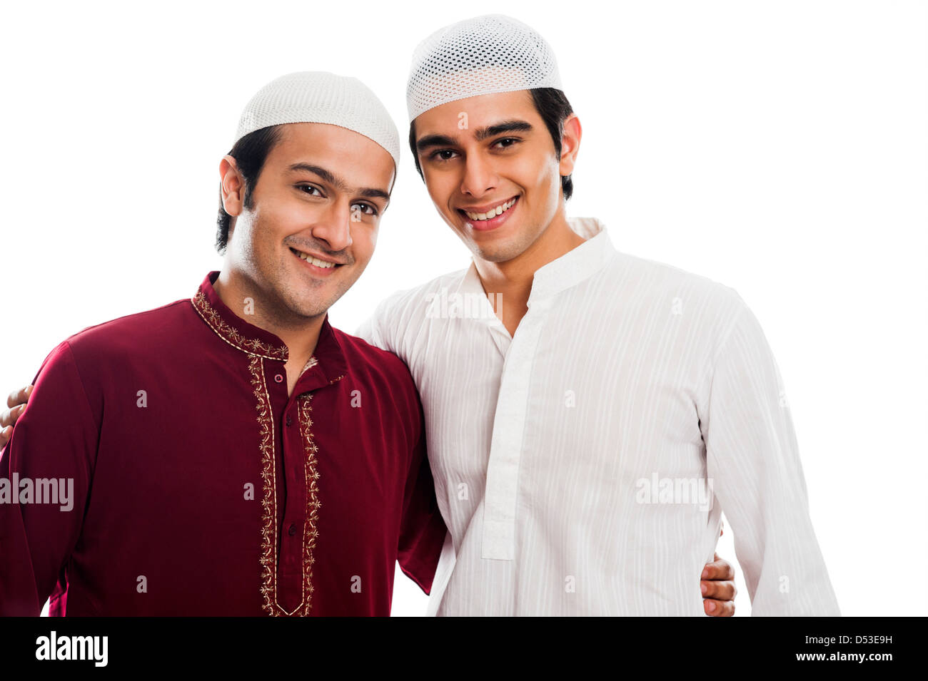 Muslim men greeting other hi-res stock photography and images - Alamy