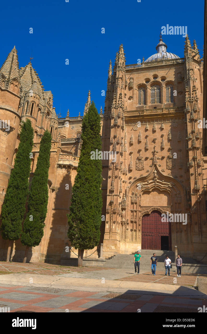 Cathedral, Salamanca, Old Cathedral, Via de la Plata, Silver Route ...