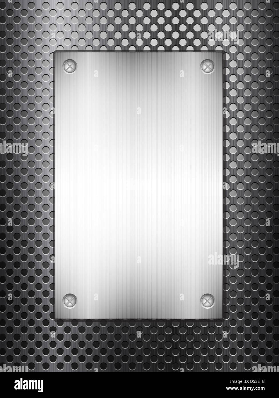 Pattern of metal texture background. Vector illustration Stock Photo ...
