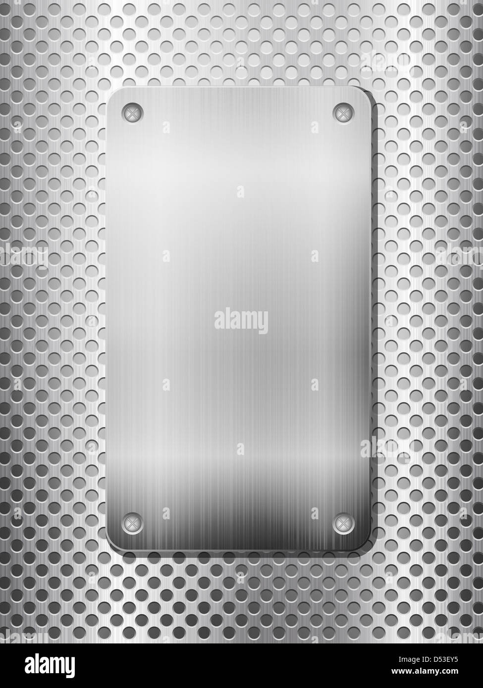 Pattern of metal texture background. Vector illustration Stock Photo ...
