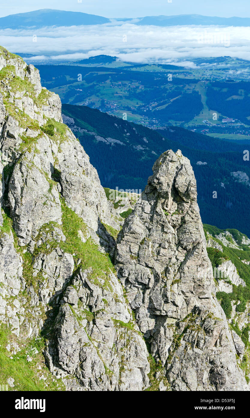 Tatra Mountain, Poland, view from Kasprowy Wierch mount Stock Photo - Alamy