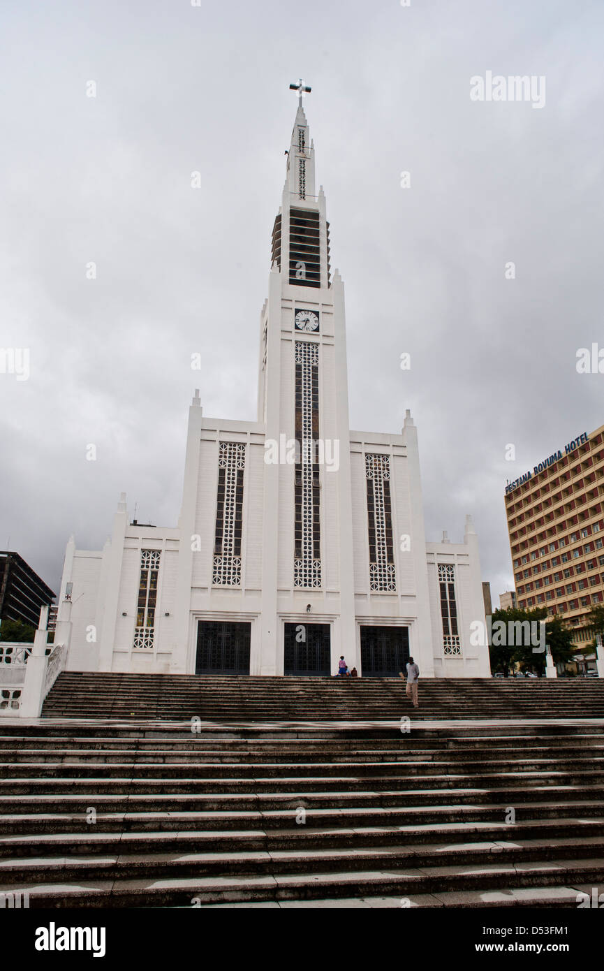 Cathedral of Our Lady of the Immaculate Conception, Maputo Stock Photo ...