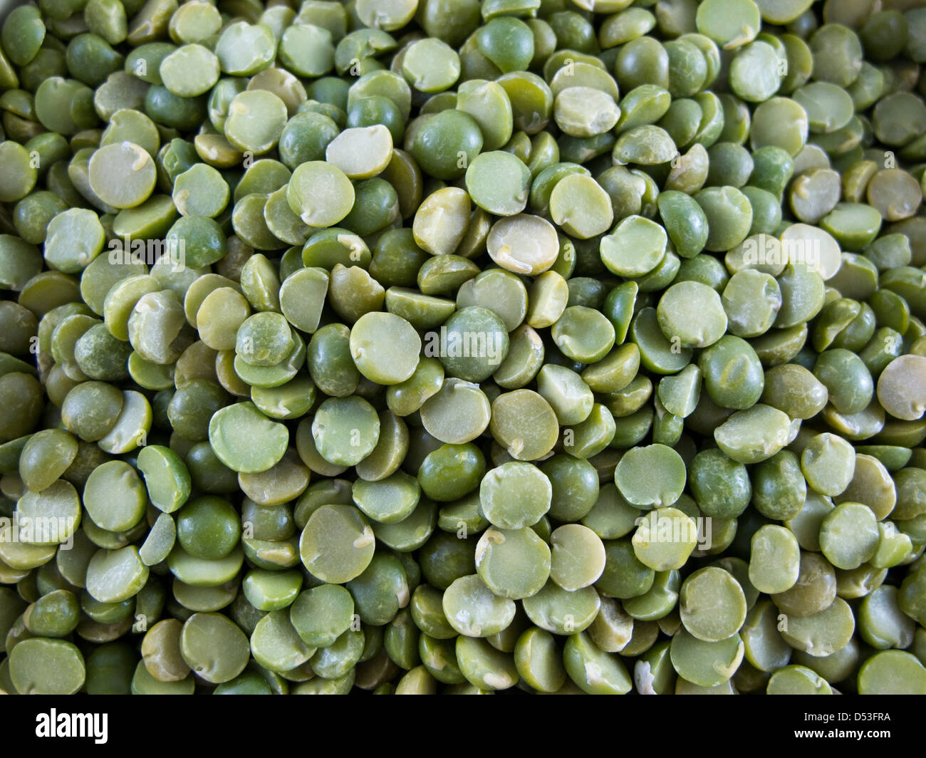 Detail of Green, Dry Split Peas (wallpaper background Stock Photo - Alamy