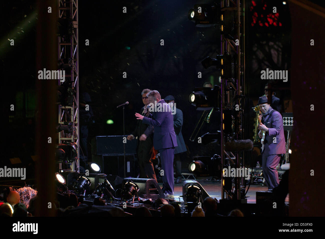 Madness perform a concert"Goodbye Television Centre", in the last live ...