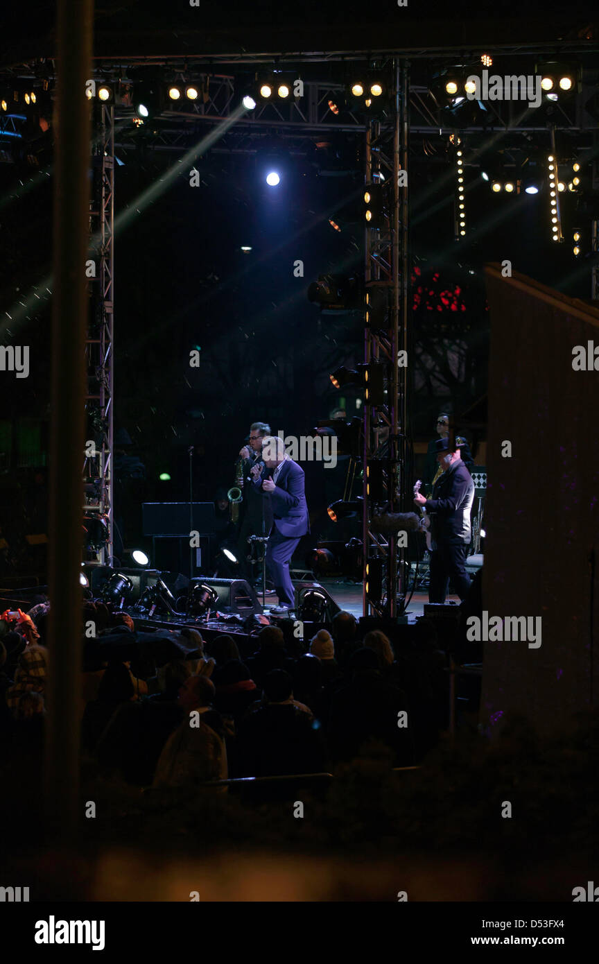 Madness perform a concert"Goodbye Television Centre", in the last live ...