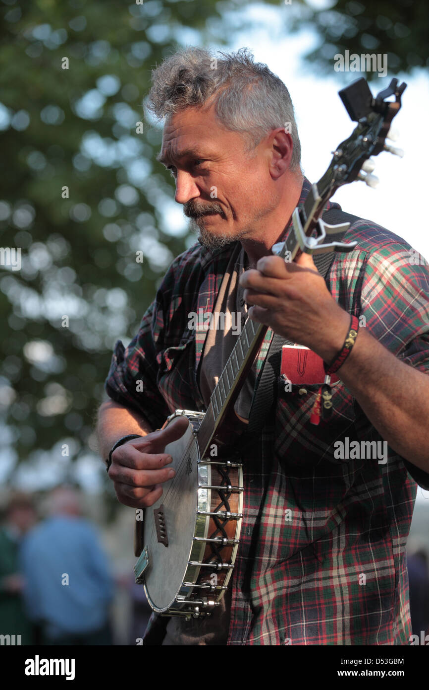 Didmarton Bluegrass Music Festival, Gloucestershire UK Stock Photo - Alamy