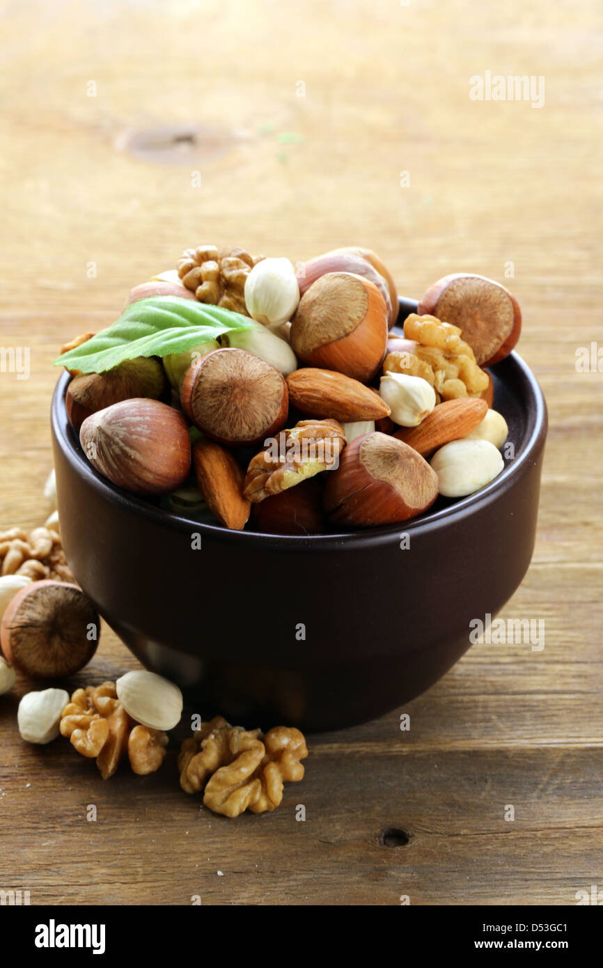 Mix Nuts Walnuts High Resolution Stock Photography and Images - Alamy