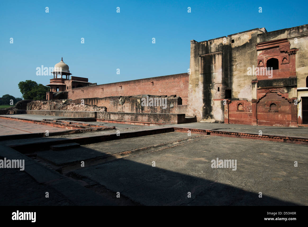 Architectural detail of Agra Fort, Agra, Uttar Pradesh, India Stock ...