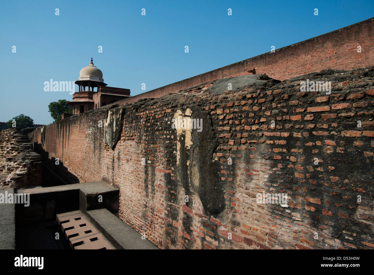 Architectural detail of Agra Fort, Agra, Uttar Pradesh, India Stock ...