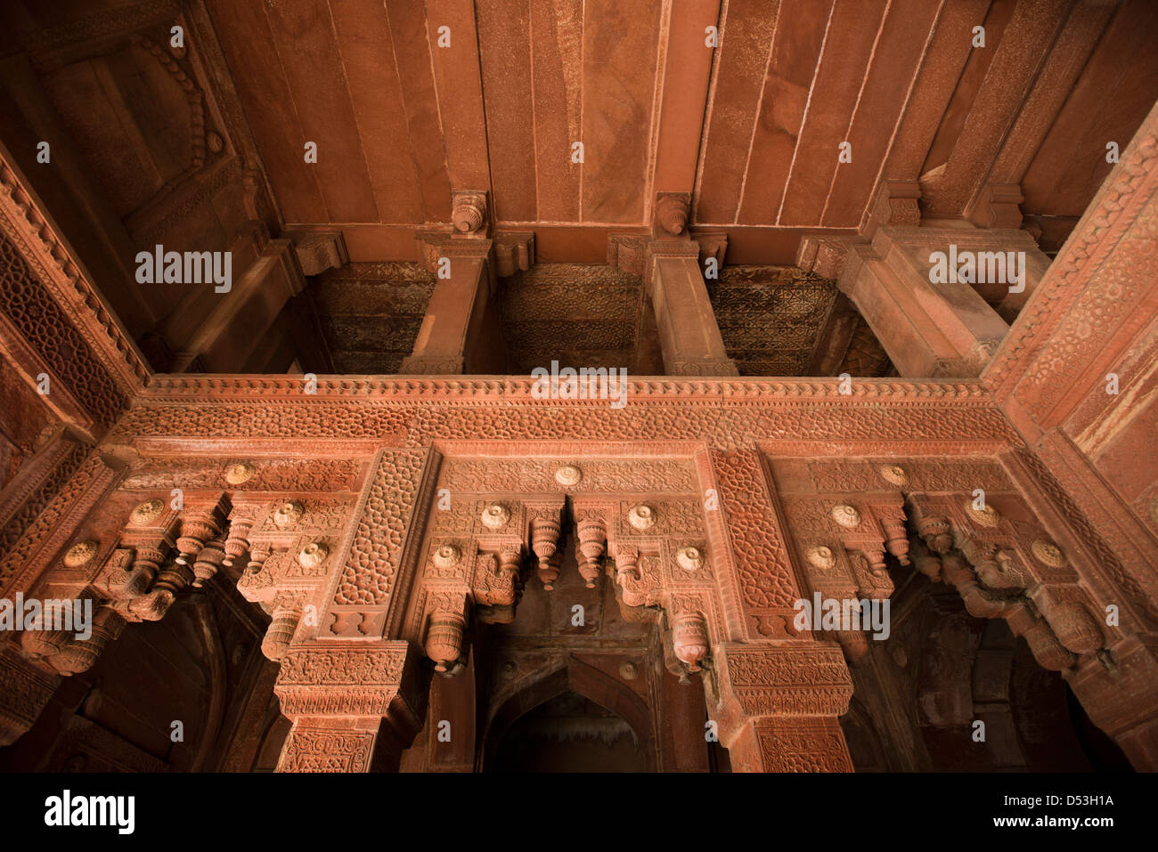 Interiors view of Agra Fort, Agra, Uttar Pradesh, India Stock Photo - Alamy