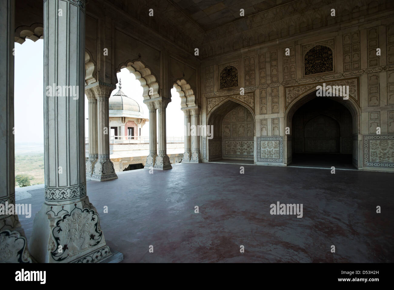Interiors view of Khas Mahal, Agra Fort, Agra, Uttar Pradesh, India ...