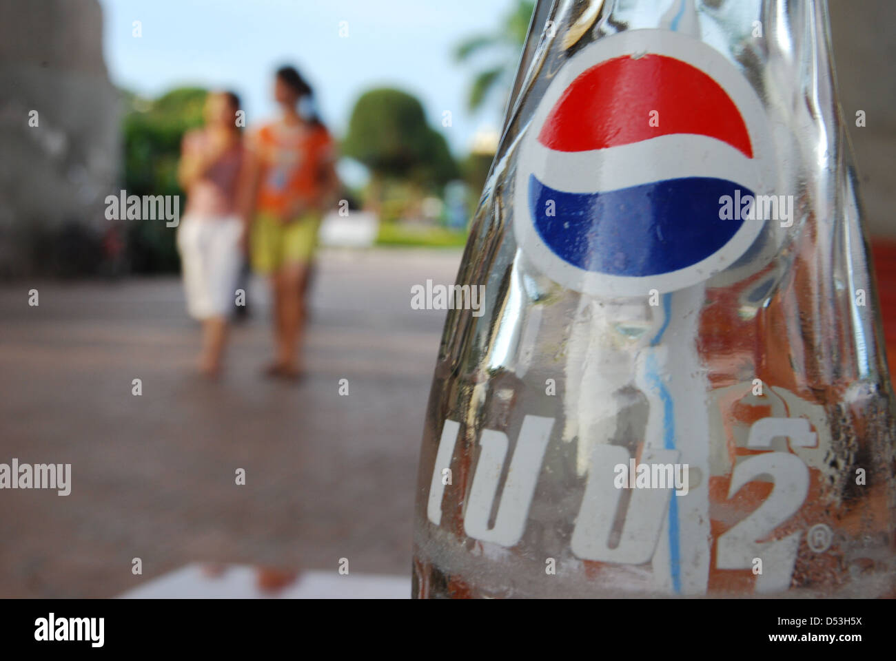 Bottle of Pepsi Cola From Laos Stock Photo - Alamy