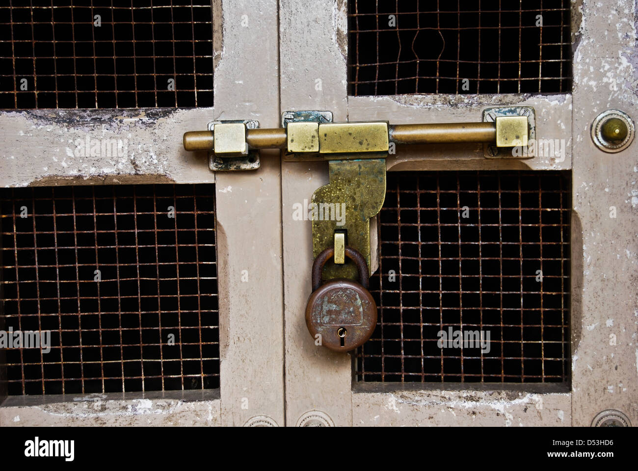 Padlocks Cage High Resolution Stock Photography and Images - Alamy