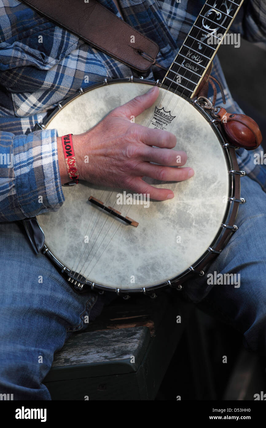 Didmarton Bluegrass Music Festival, Gloucestershire UK Stock Photo - Alamy