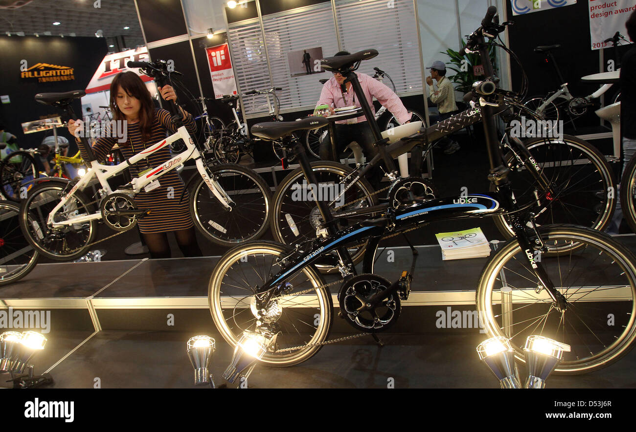 2013 Taipei International Cycle Exhibition was opened in Taipei, Taiwan ...