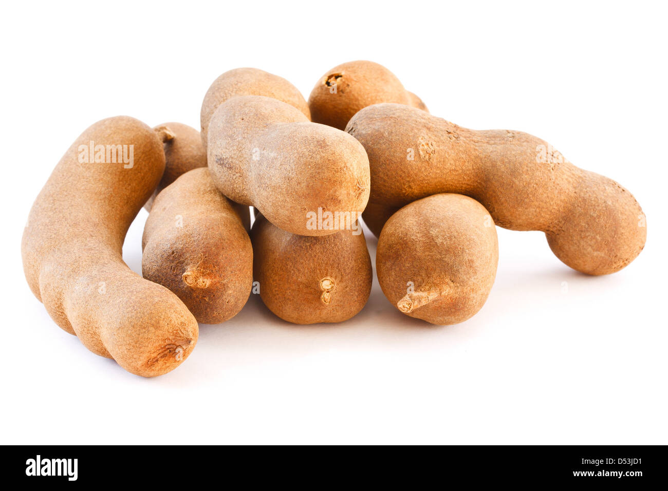 Tamarind isolated on white background Stock Photo - Alamy