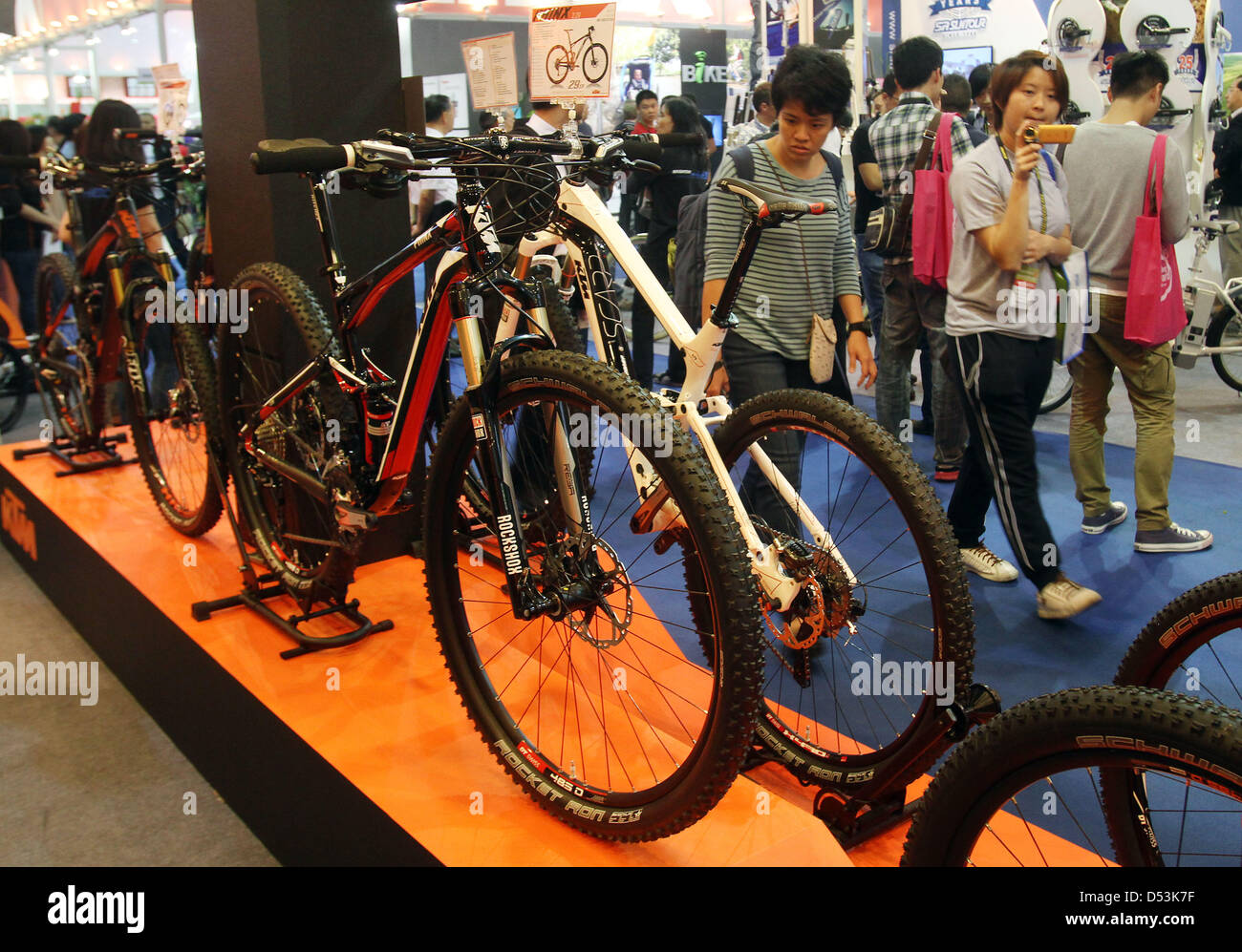 2013 Taipei International Cycle Exhibition was opened in Taipei, Taiwan ...
