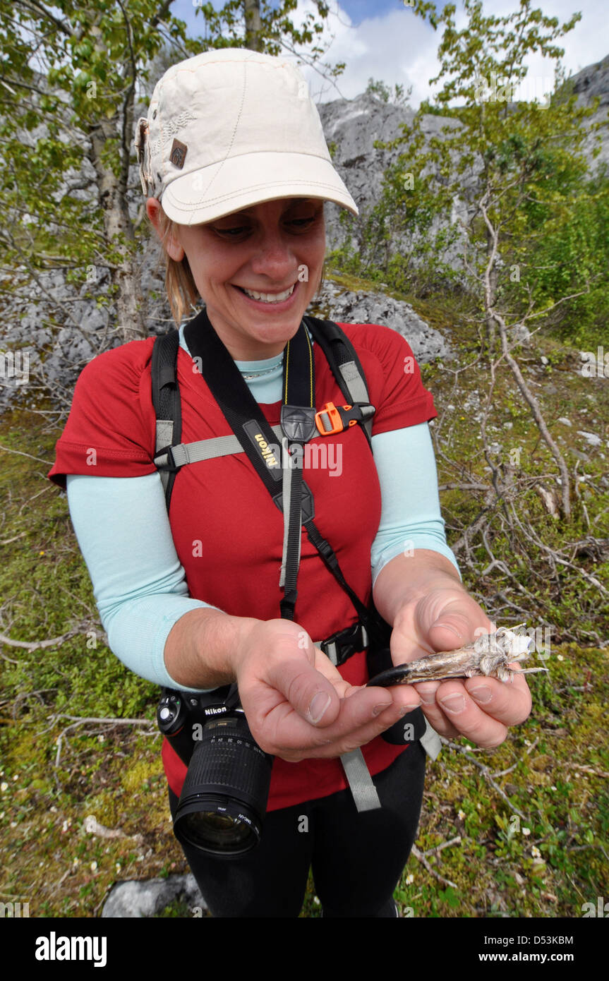 Woman with eagle hi-res stock photography and images - Alamy