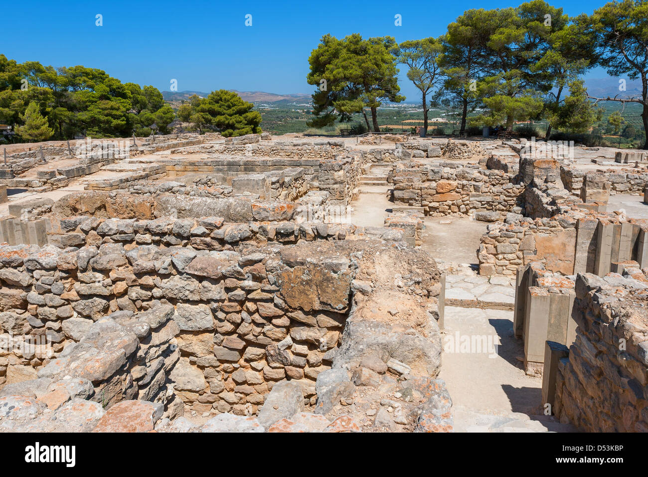 Phaistos minoan palace hi-res stock photography and images - Alamy