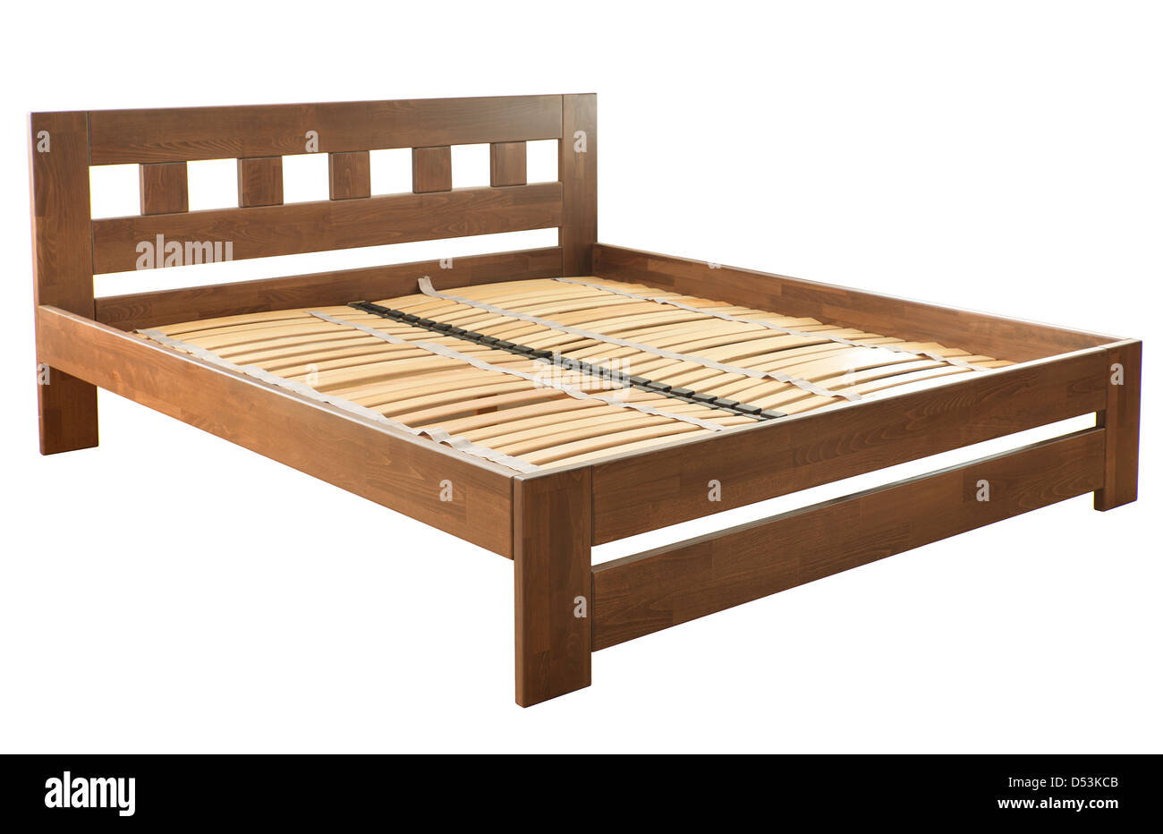 bed isolated on white Stock Photo - Alamy